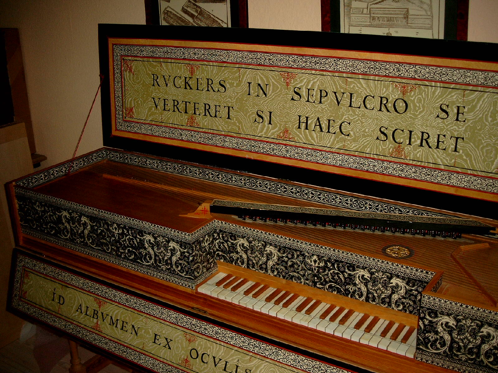 Flamsk cembalo – Erik Kristiansen Cembalobygger